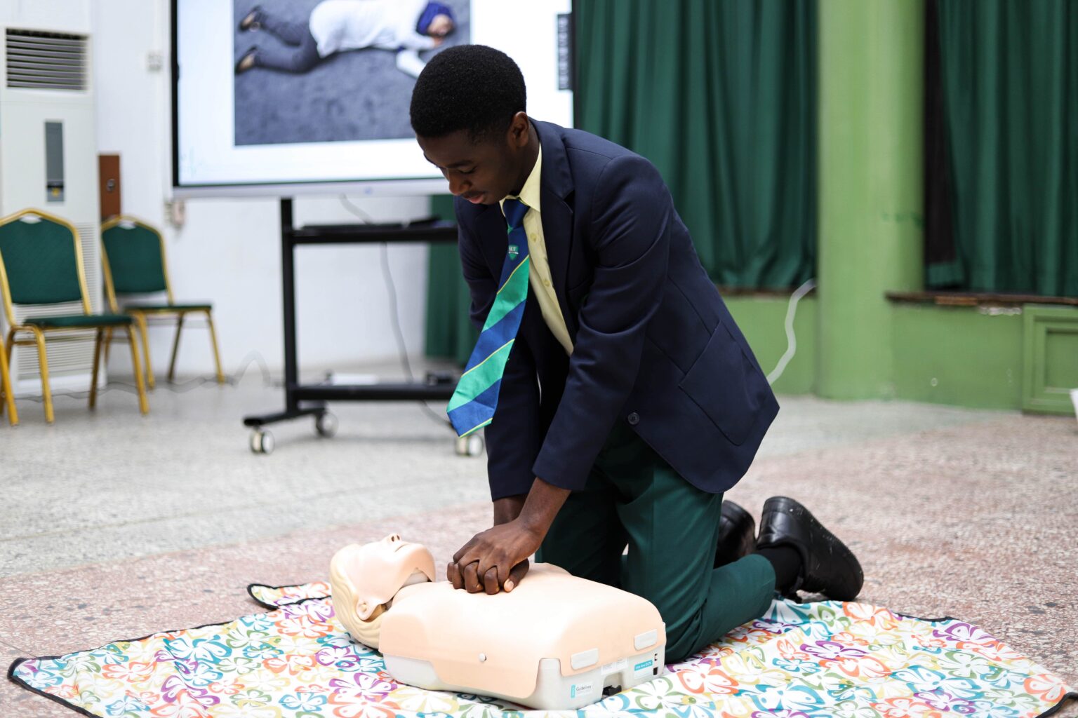Basic Life Support Training at Supreme Education Foundation School Magodo
